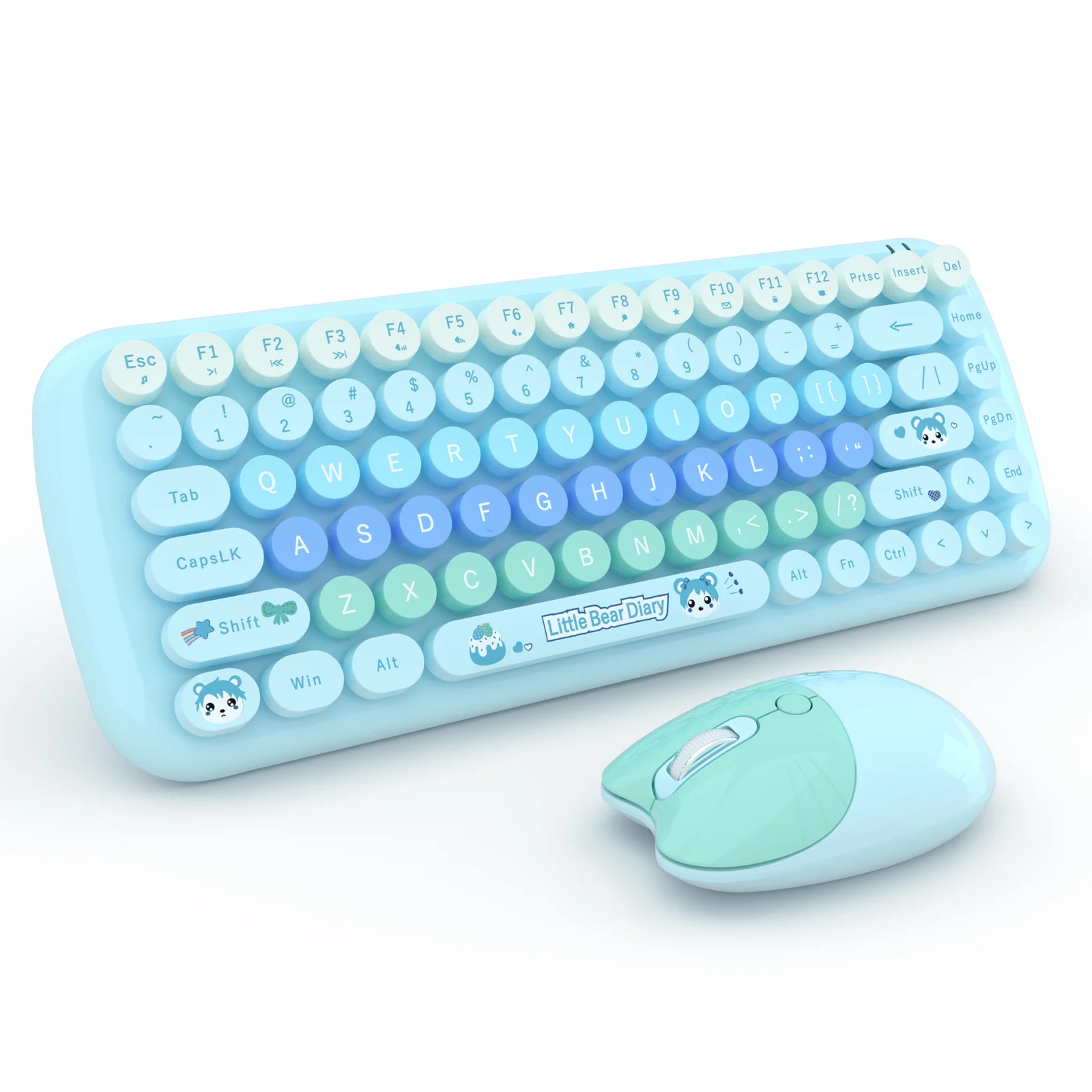 Mofii Wireless Keyboard And Mouse Combo Various Colors Cute Pictures Design Perfect T People