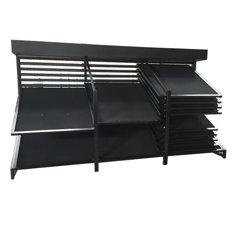 Slanting Type Double Rows Granite And Marble Sliding Tile Display ...