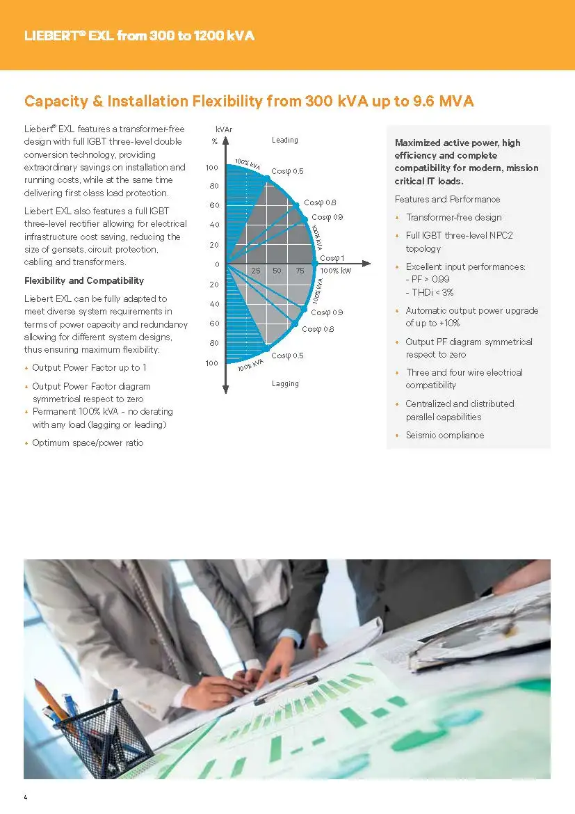 Vertiv Liebert Exl 300kva 400kva 500kva 600kva 800kva 1000kva 1200kva ...