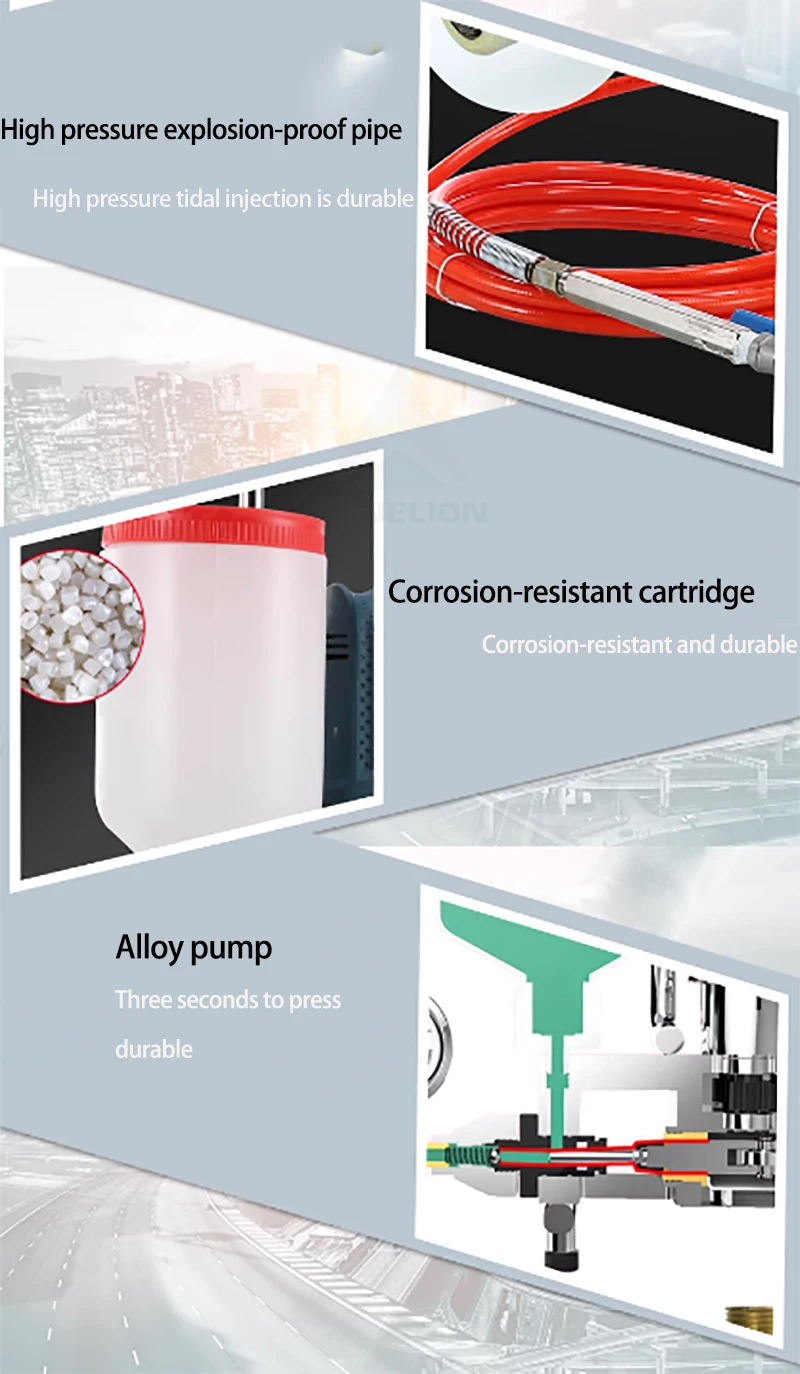 High Pressure Polyurethane Injection Grouting Machine,Injection Pump ...