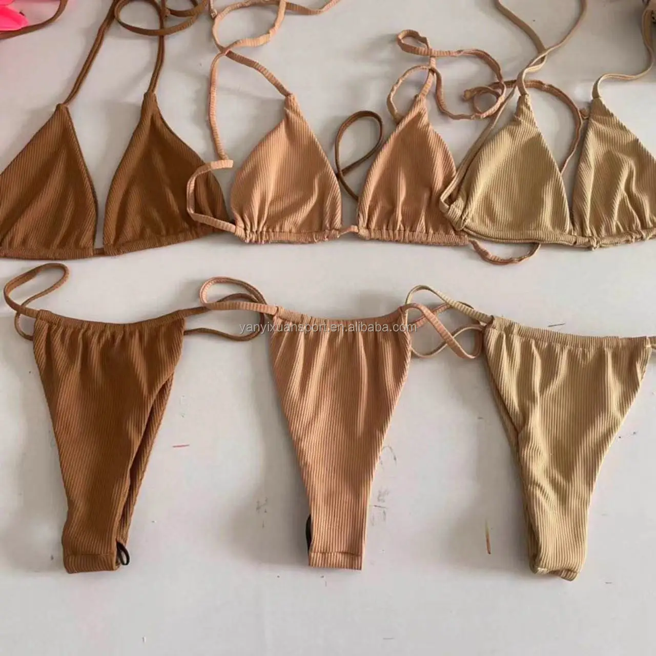 Custom Swimwear: Women's High Waist Bathing Suits & Two Piece Sets