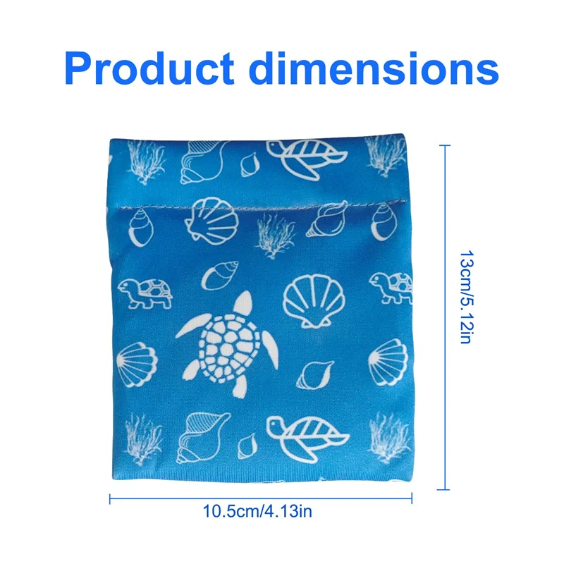 Sand Removal Bag Sand Remover For Beach Powder Pouch Sand Remover Brush ...