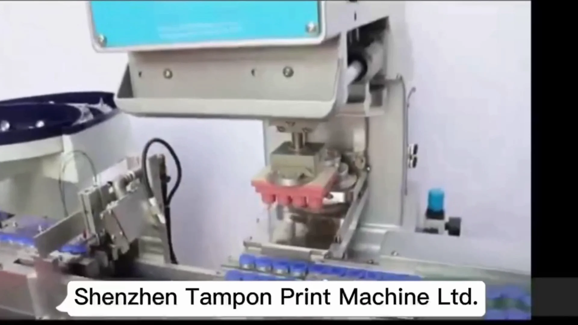 Automatic Tampon Medical Plastic Lego Bottle Cap Pad Printer Printing ...