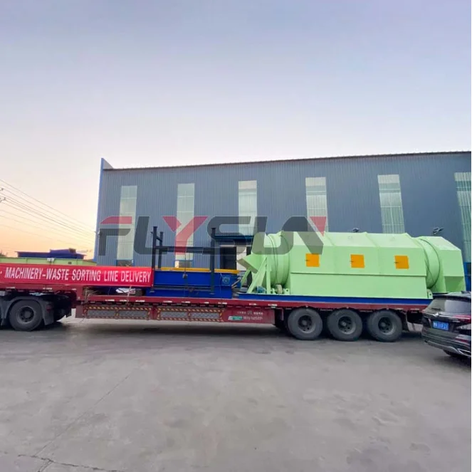 100t/d Household Waste Garbage Separator Machine Municipal Waste ...