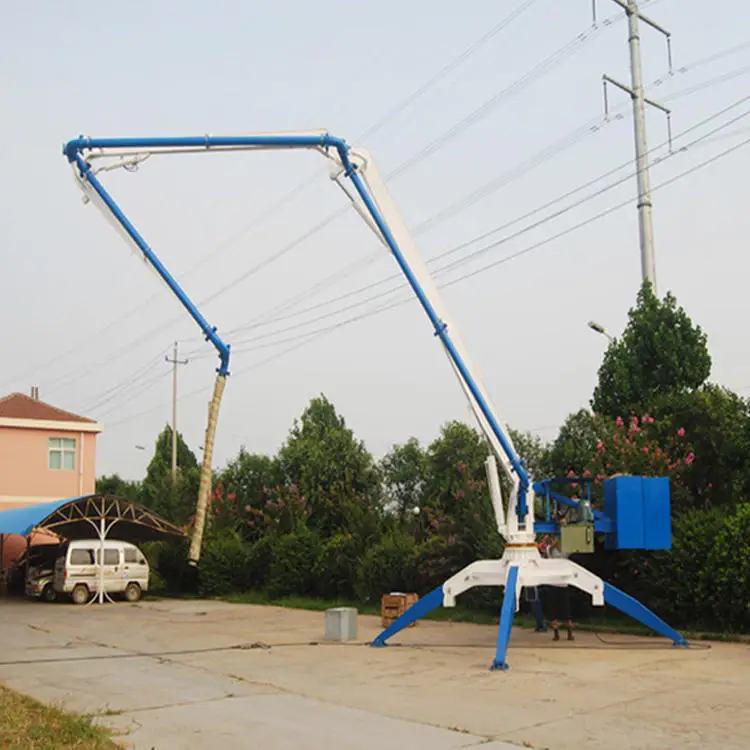 Xcmg Schwing Official Pb13a-3r 13m Mobile Spider Concrete Placing Boom ...