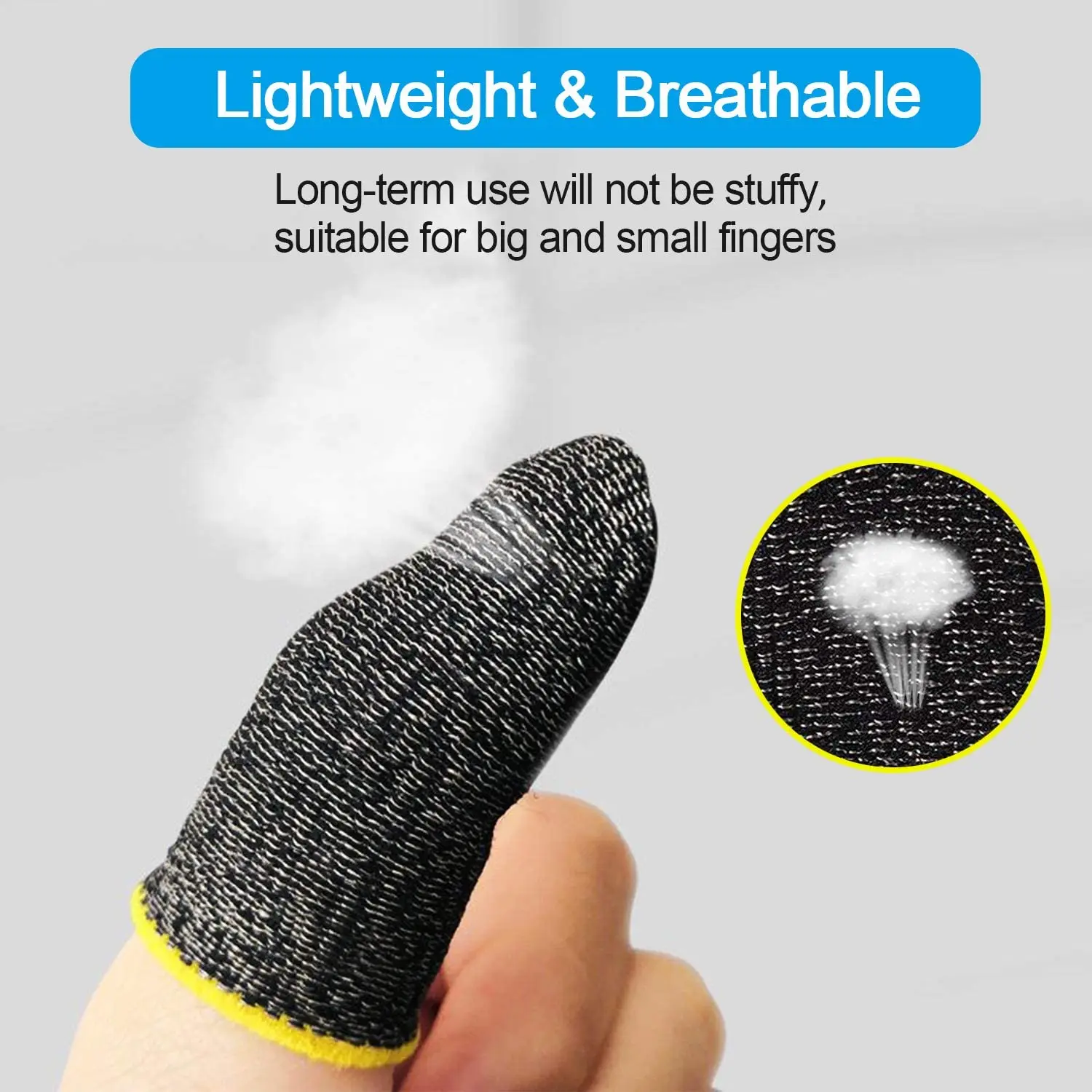 Mobile Game Finger Sleeve - Anti-Sweat & Sensitive Touch