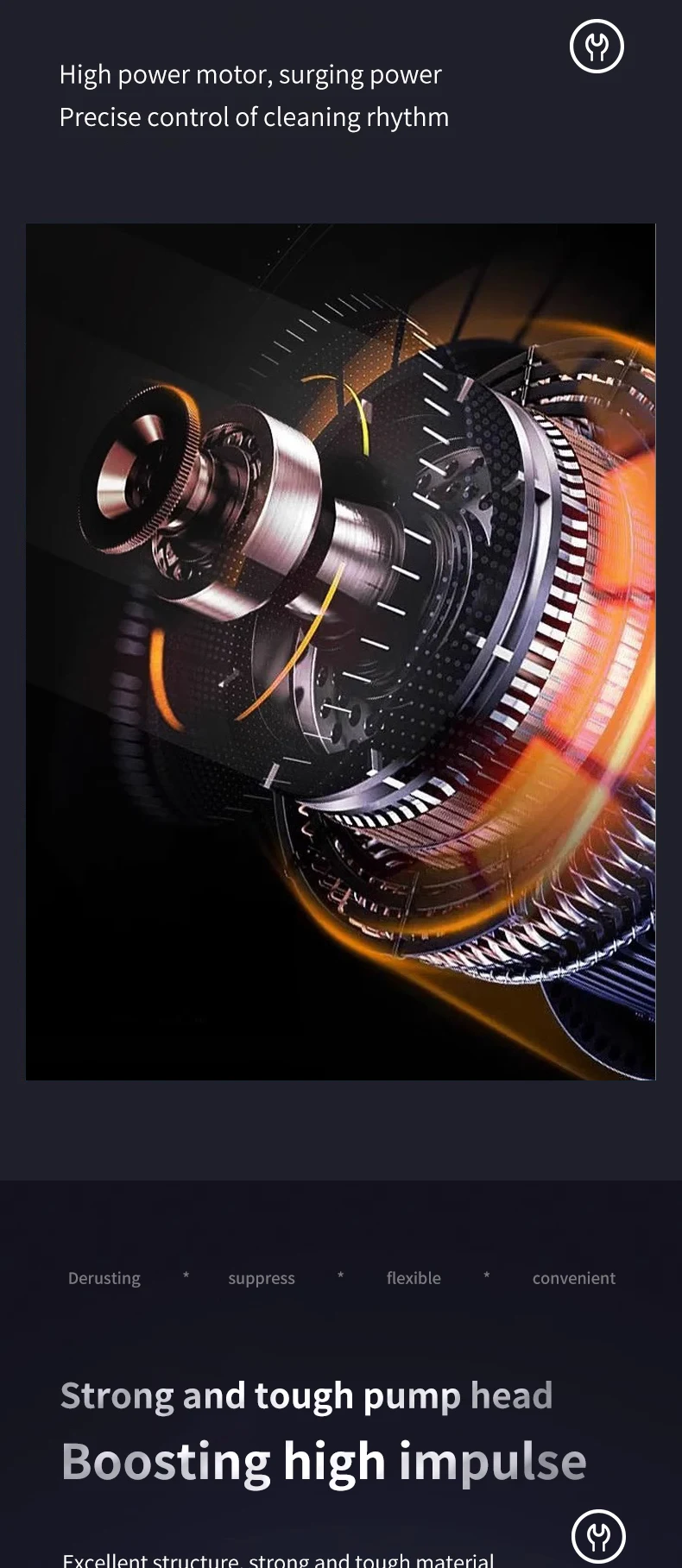 Commercial Electric 380v High Pressure Cold Water Washer Water Jet Cleaner 500 Bar Industrial ...