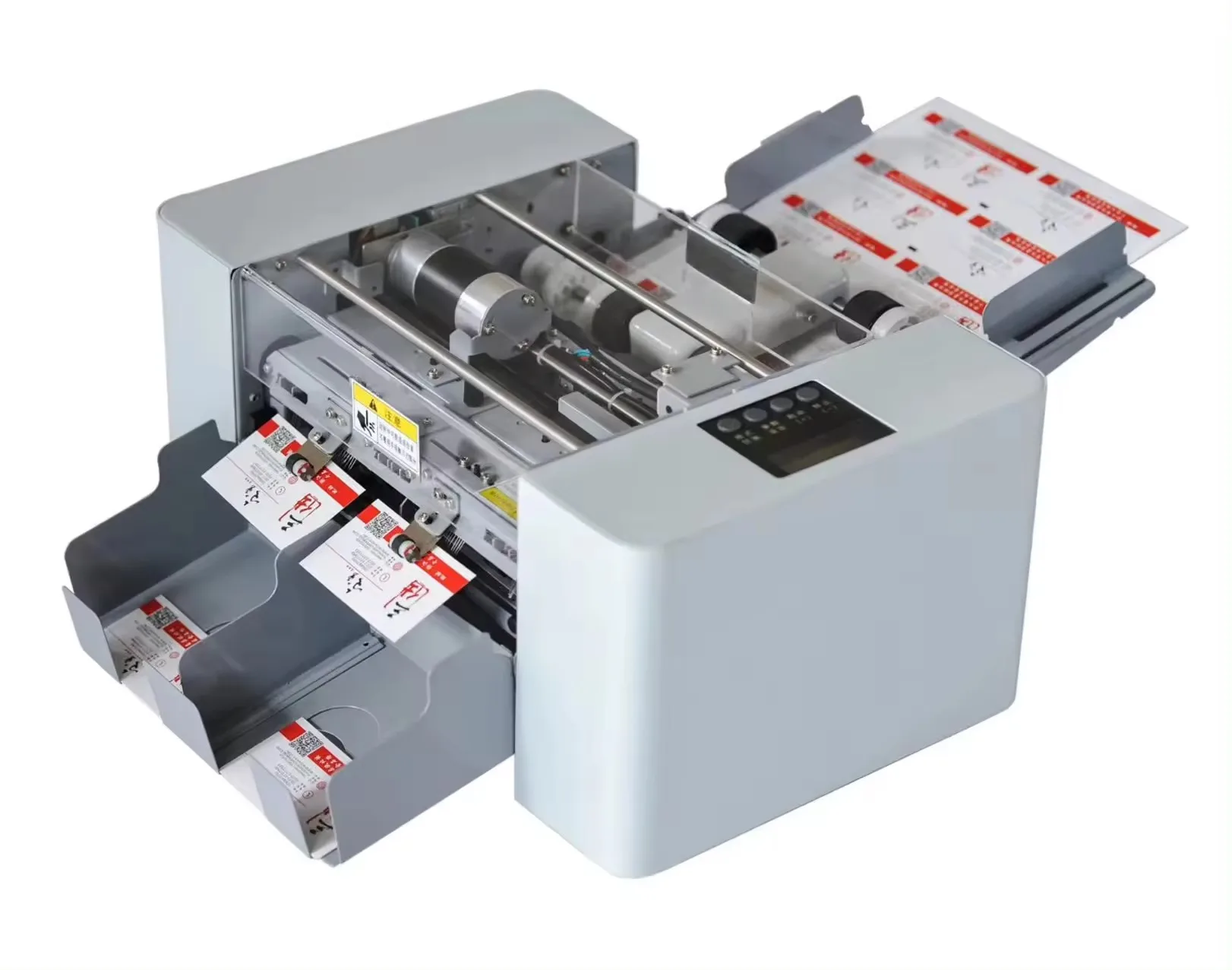 Auto Feeding Business Card Slitter/Business Card Die Cutting Machine ...