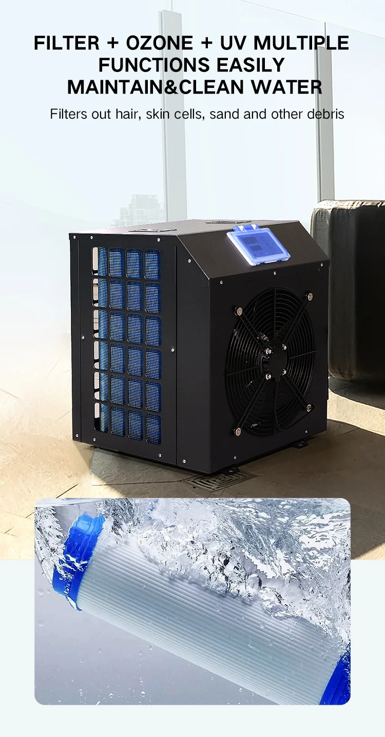 Ozone Water Cooled Cold Plunge Chiller Exercise Recovery Water Chiller ...