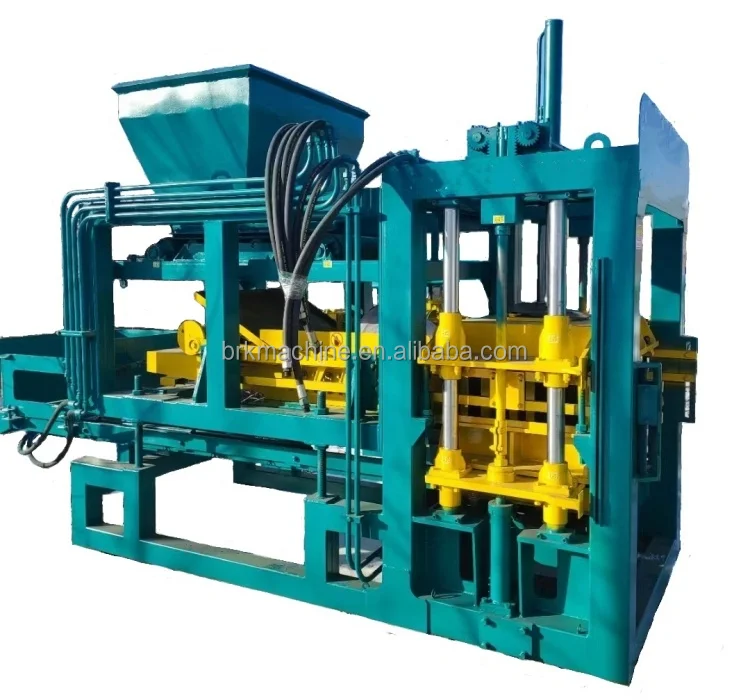 Automatic Paver Block Machine QT6-15 Hollow Brick Block Making Machine ...