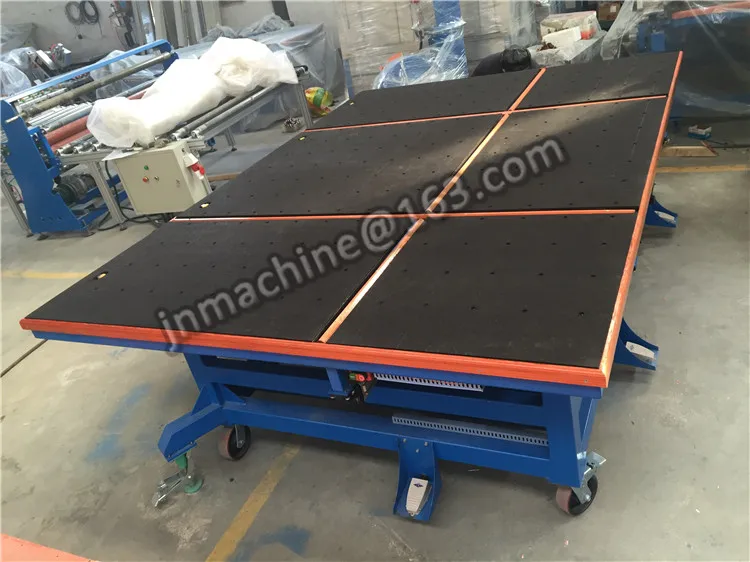 Manual Glass Cutting Machine with Tilting and Breaking and Glass ...