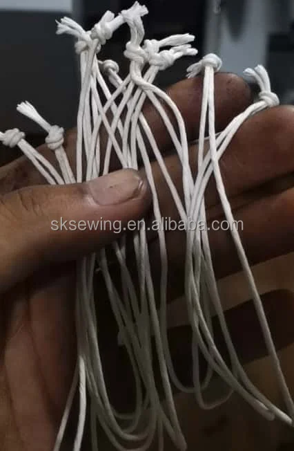 Fully Automatic Hang Tag String Machine Hang Tag Threading Machine for Clothes HangTag Knot ...