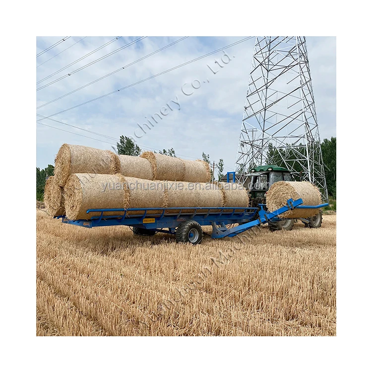 New Hydraulic Fully Automatic Straw Bale Pickup Truck Self-unloading ...