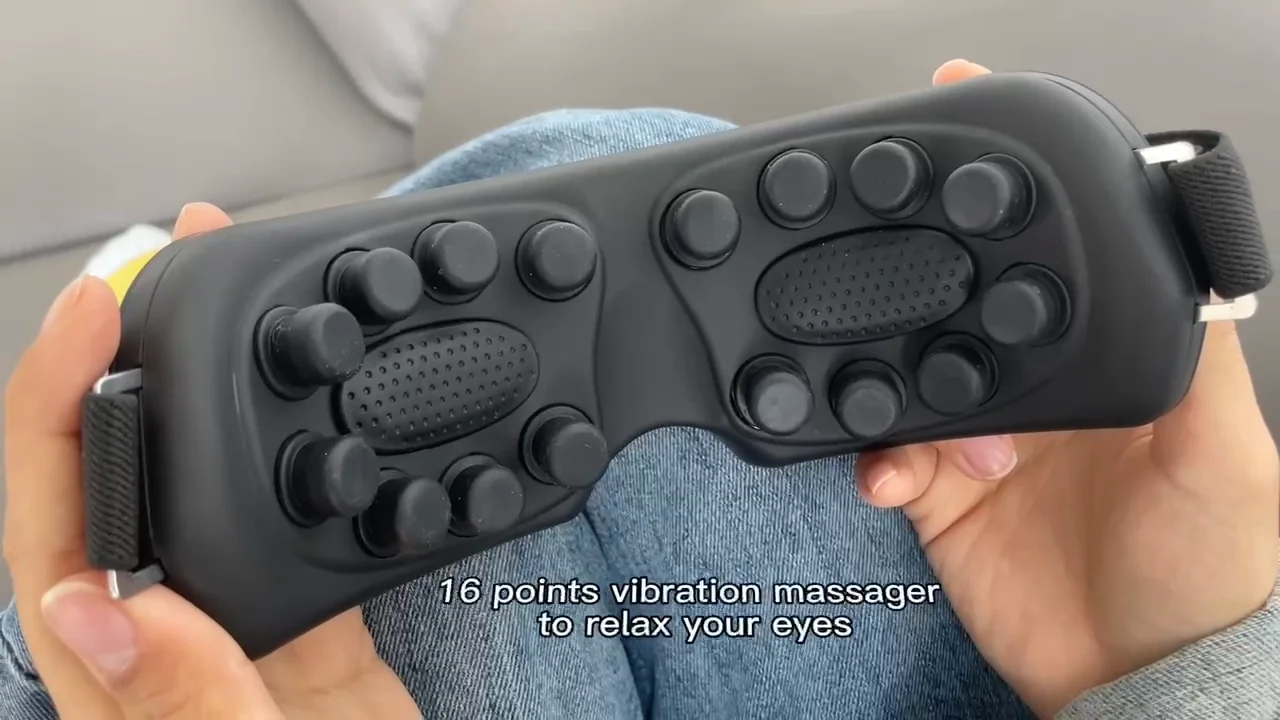 New Portable Relaxing Eye Massager Portable Vibrating Heat Eye Car ...