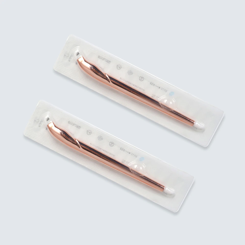 Champagne Disposable Microblading Pen #9 #12 #14 #18u 0.2mm ...