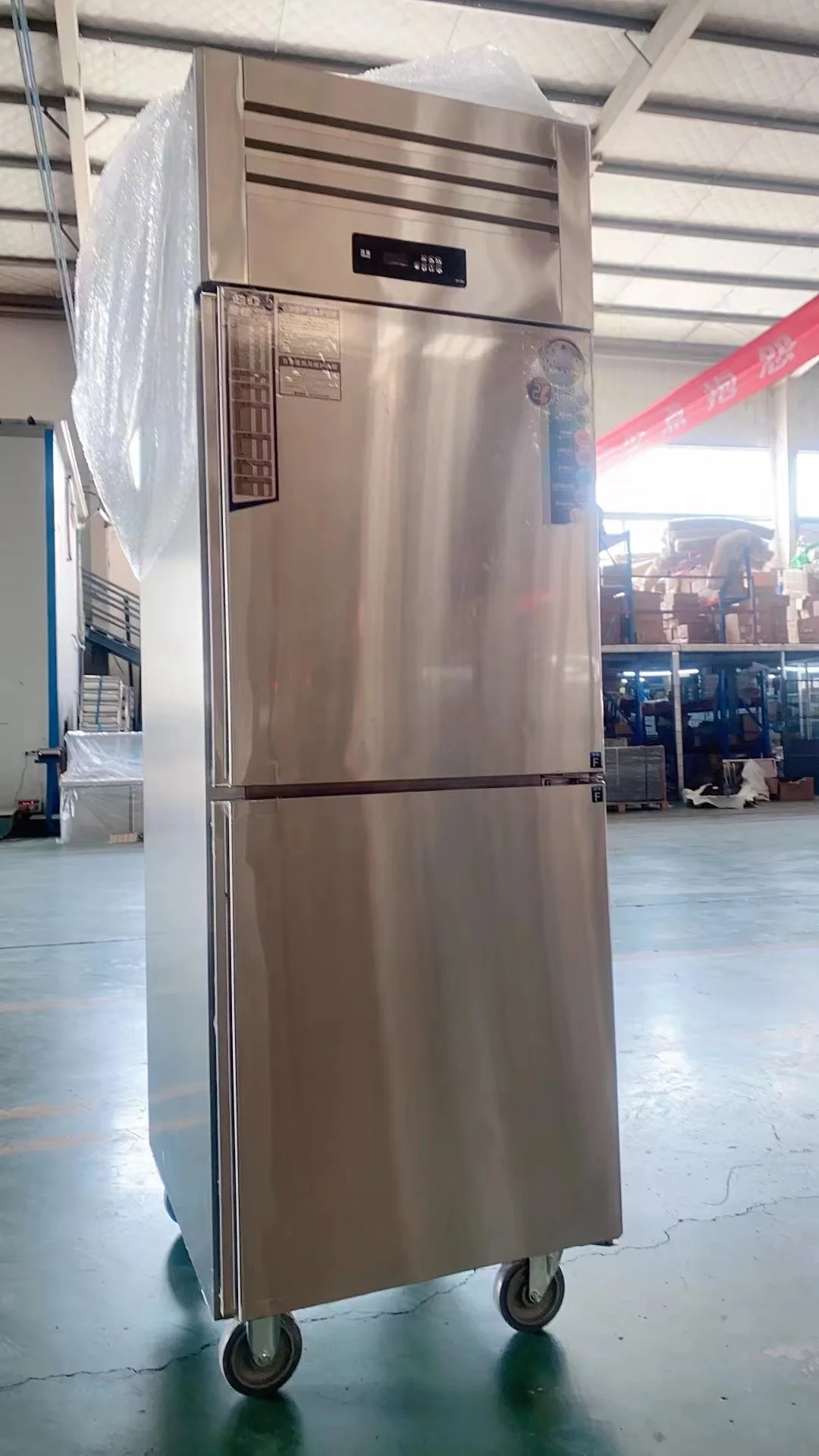 Stainless Steel 304 Refrigerator 6 Door 4 Door Stainless Steel ...