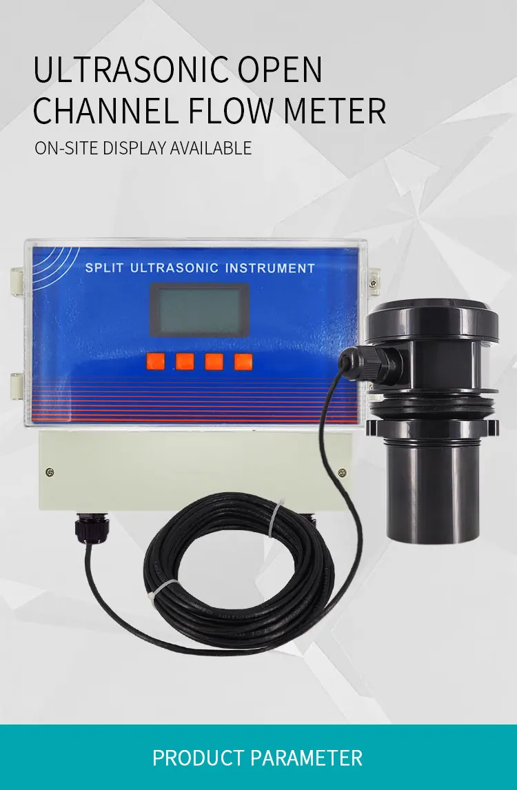 Aice Tech Portable Digital Water Velocity Meter - Accurate Flow Measurement