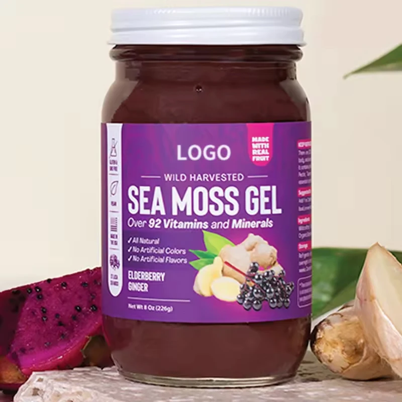 2024 Wild Crafted Fresh Irish Sea Moss Extract Sea Moss Gel Organic ...