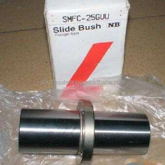 Japan NB Slide Bush Miniature Bushings Linear Motion Bearings SMFC25GUU ...