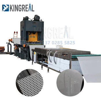 Automatic Plc Control Metal Sheet Perforation Line High Precision Coil ...