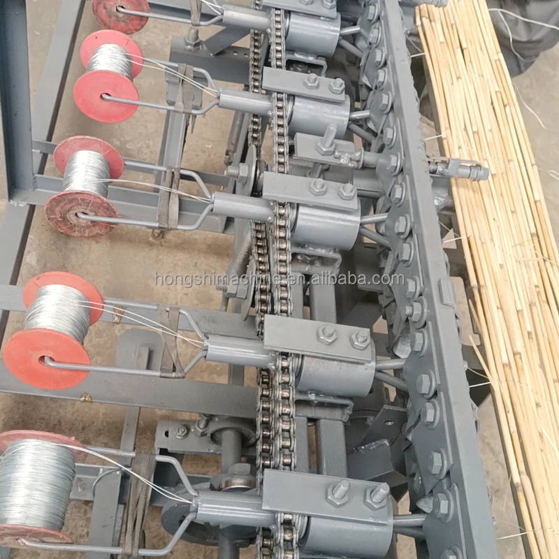 Bamboo Rice Straw Curtain Mattress Sewing Weaving Machine