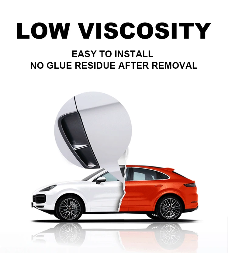 3m Satin Matte Black 7.5mil Pvc Car Vinyl Wrap For Auto Body