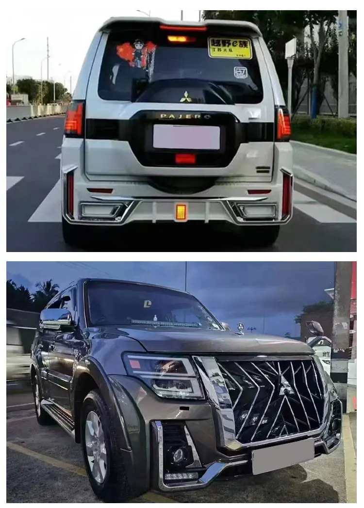 Mitsubishi Pajero V93 V97 V98 Bodykit Upgrade New ABS Front & Rear ...