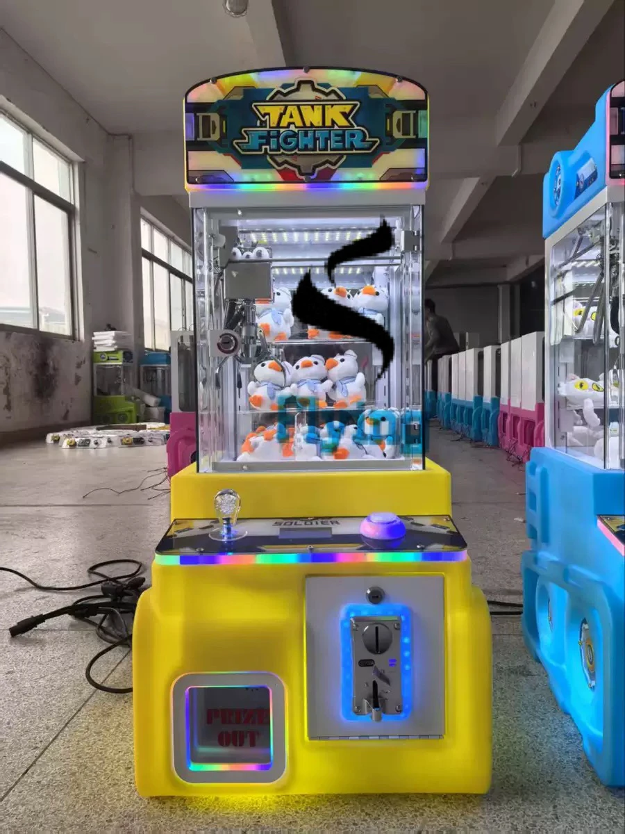 Tank Fighter Mini Claw Machine Doll Crane Machine Toys Coin Operated ...