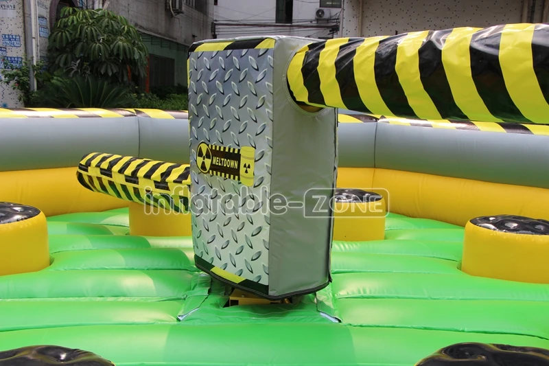 Inflatable Mechanical Sweeper Game,Inflatable Meltdown Challenge Games ...