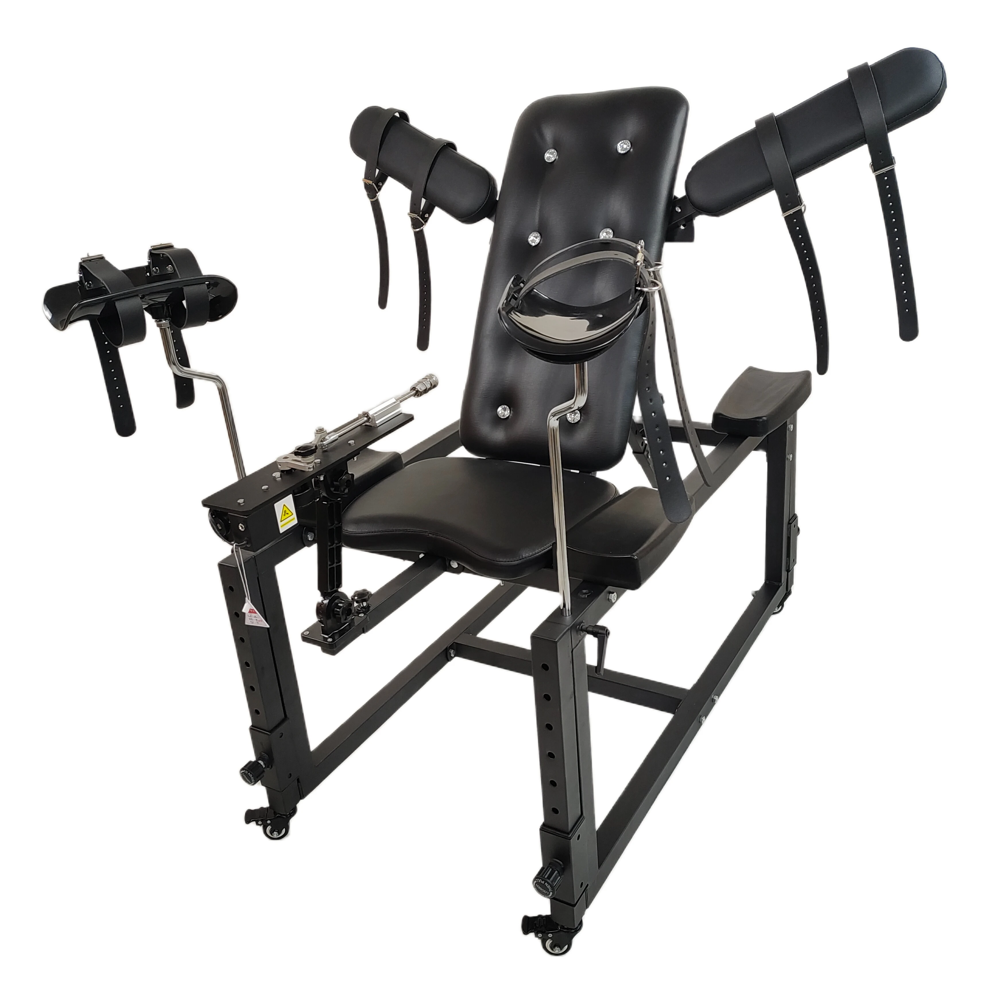 SM Erotic Handcuff Chair - Multifunctional Gynecological Chair