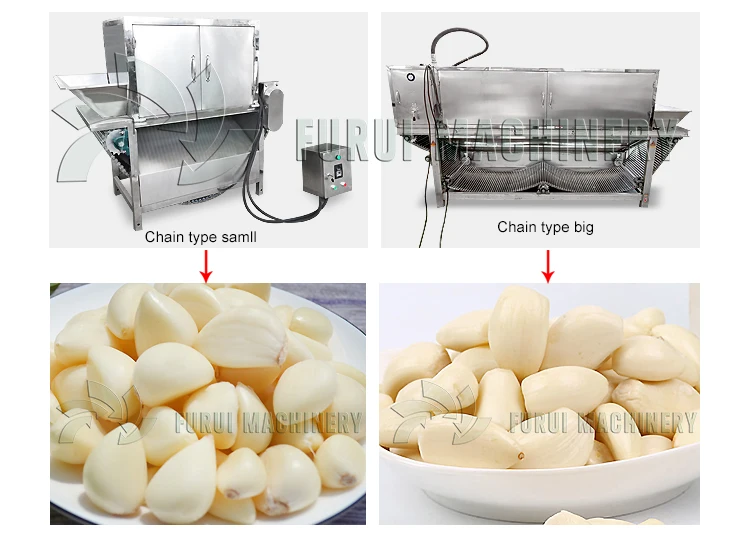 Best Selling Garlic Peeling Machine Production Line/garlic Breaking ...