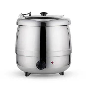 Buffet Supplies 13l Commercial Soup Furnace Buffet Warmer Tureen ...