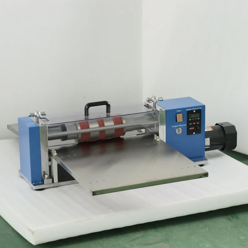 Semi-automatic Cylinder Cell& Pouch Cell Battery Electrode Mini Cutting ...