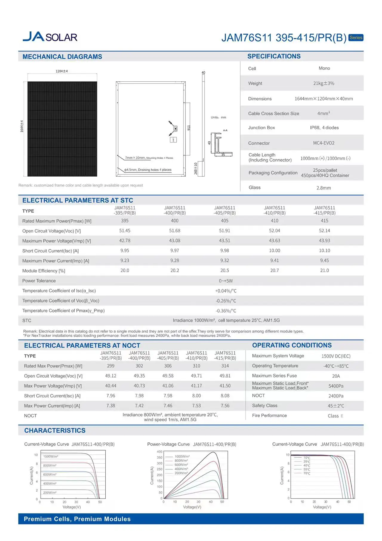 Ja Solar Module Mono Solar Panel 380w 390w 400w 410w Module For Sale - Buy Mono Bipv Solar Panel ...