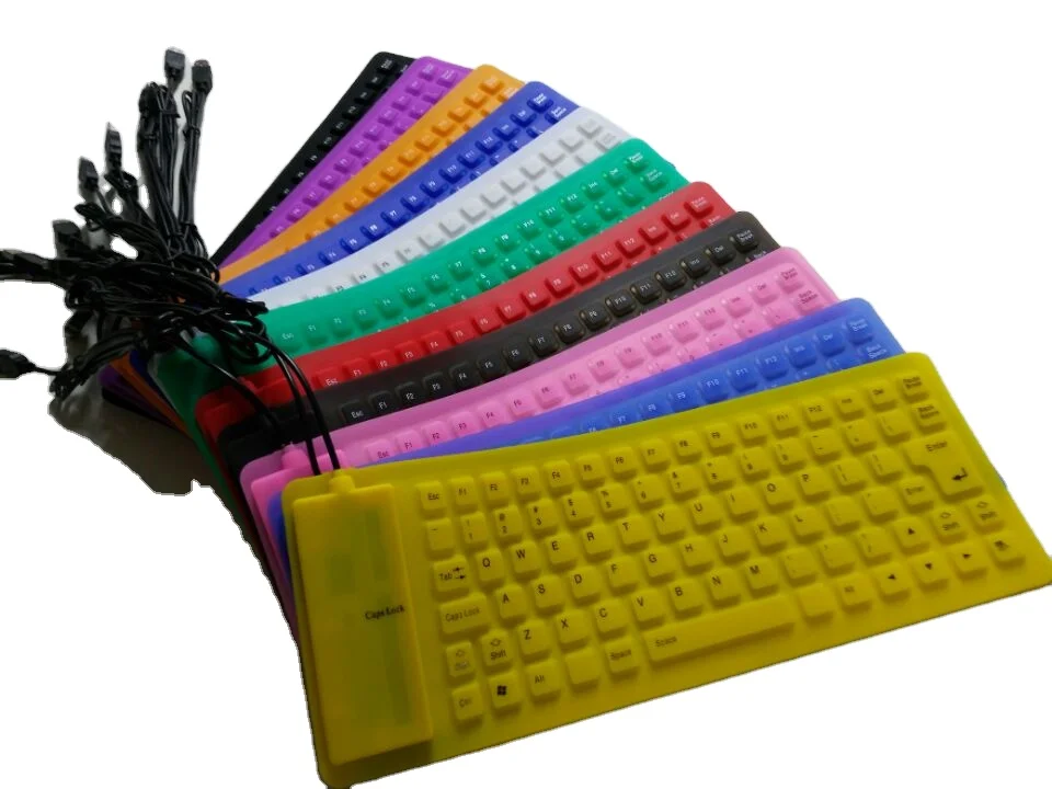 85 Keys Silicone Keyboard - Anti-Splash & Soft Keyboard