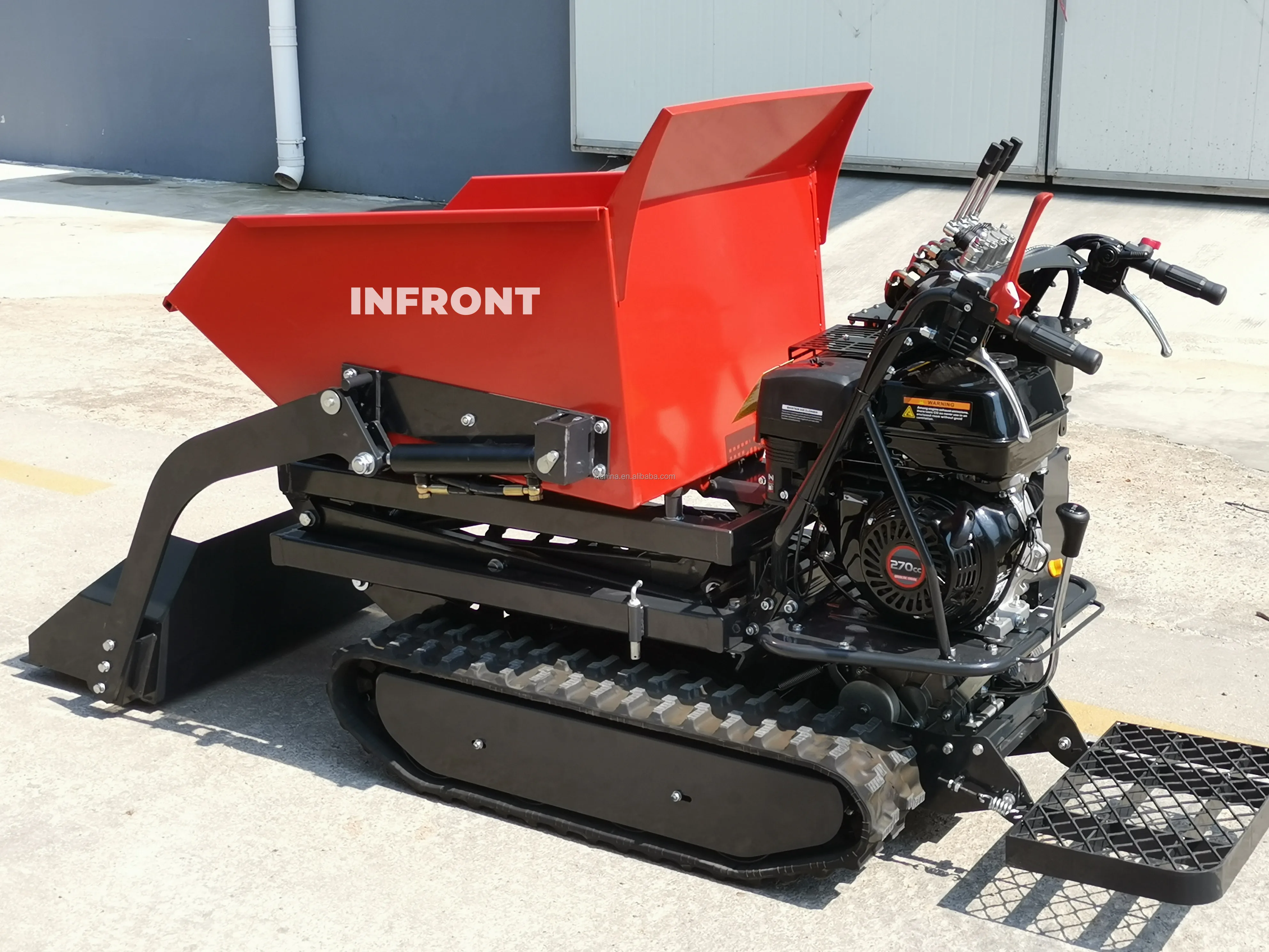 Mini Track Dumper - 500kgs Efficient Agriculture Solutions