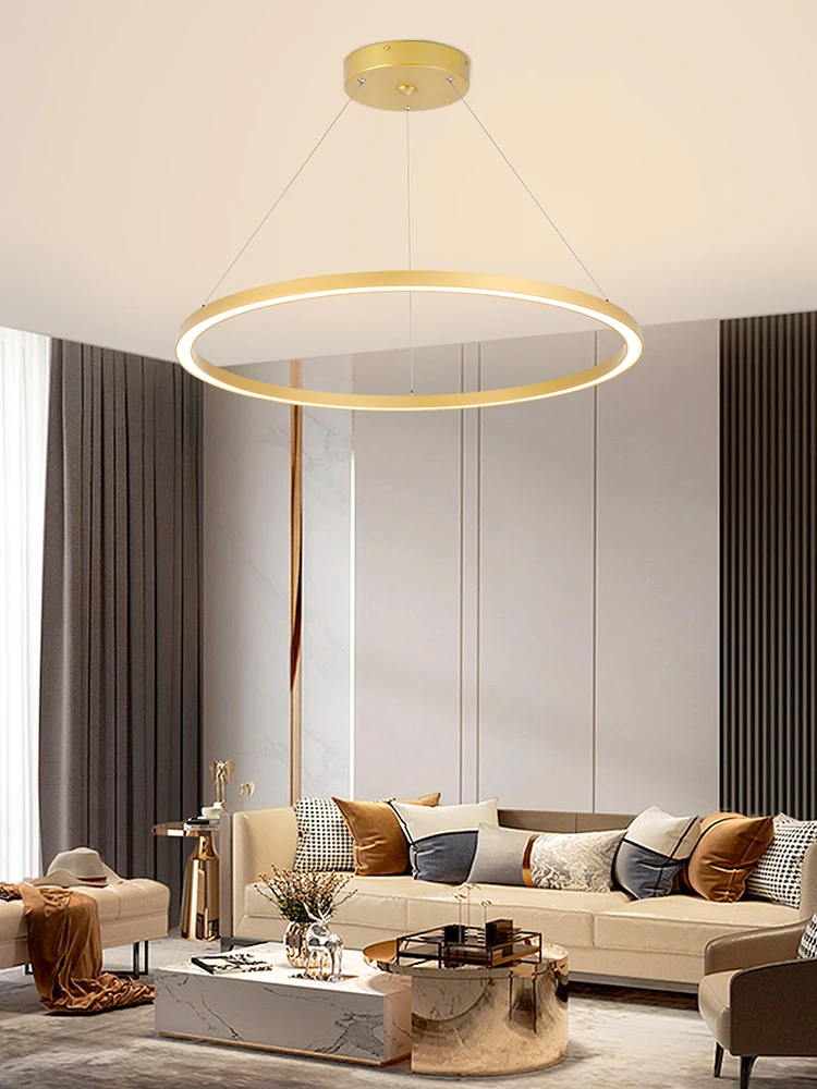 Home Decor Led Round Acrylic Ceiling Lamp Lighting For Hotel Lobby ...