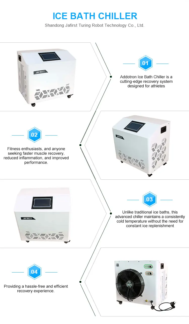 High-End 1 Hp Intelligent Chiller Screen System High Quality Ice Bath ...
