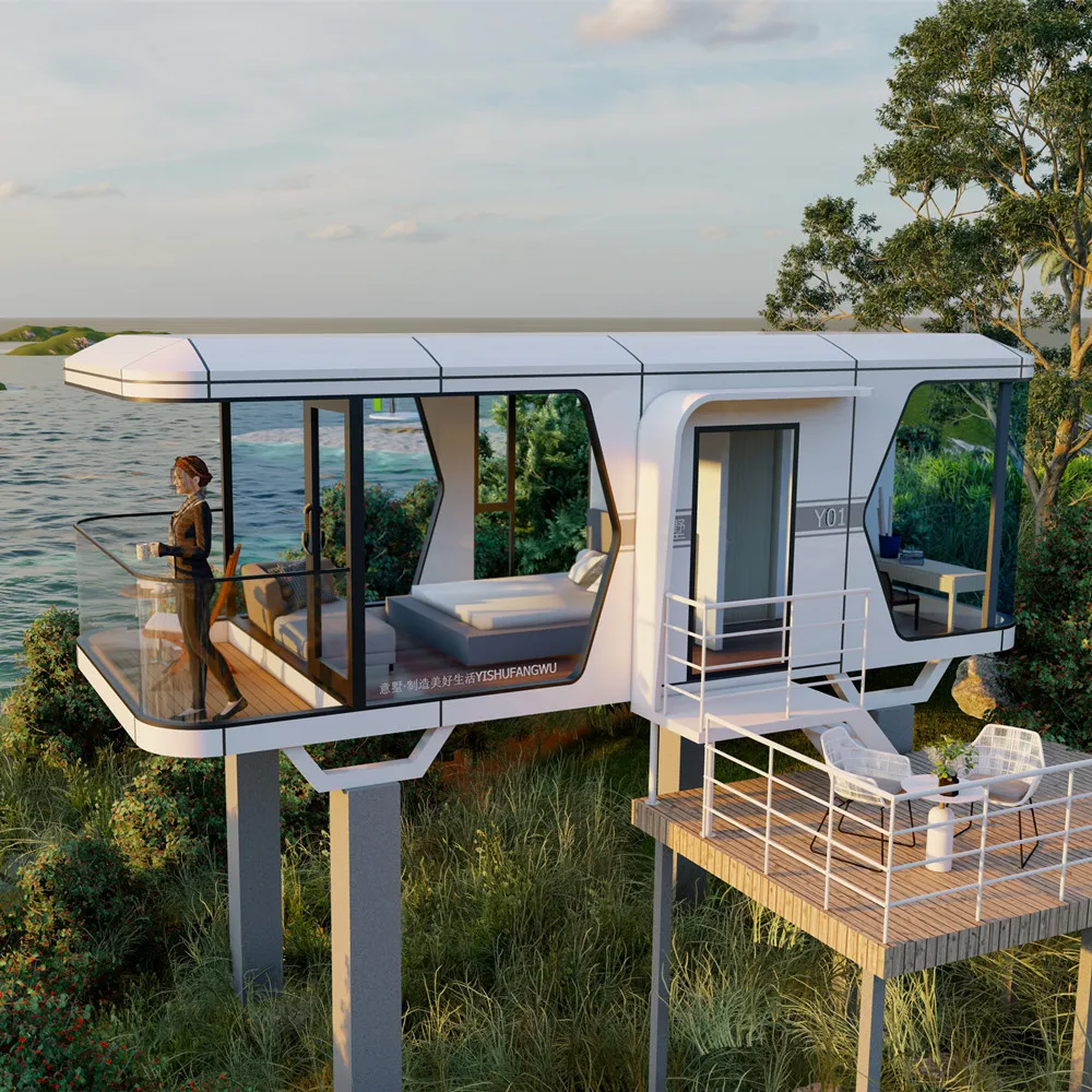 Rumah Kapsul Kontainer Kamar Tidur 3 Plus Gaya Kaca Vip Seluler Prefab ...