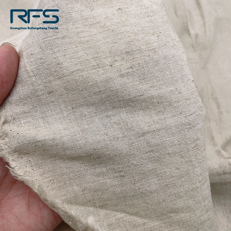 Environmentally Friendly Linen Fabric Breathable And Soft 70 Cotton 30 ...
