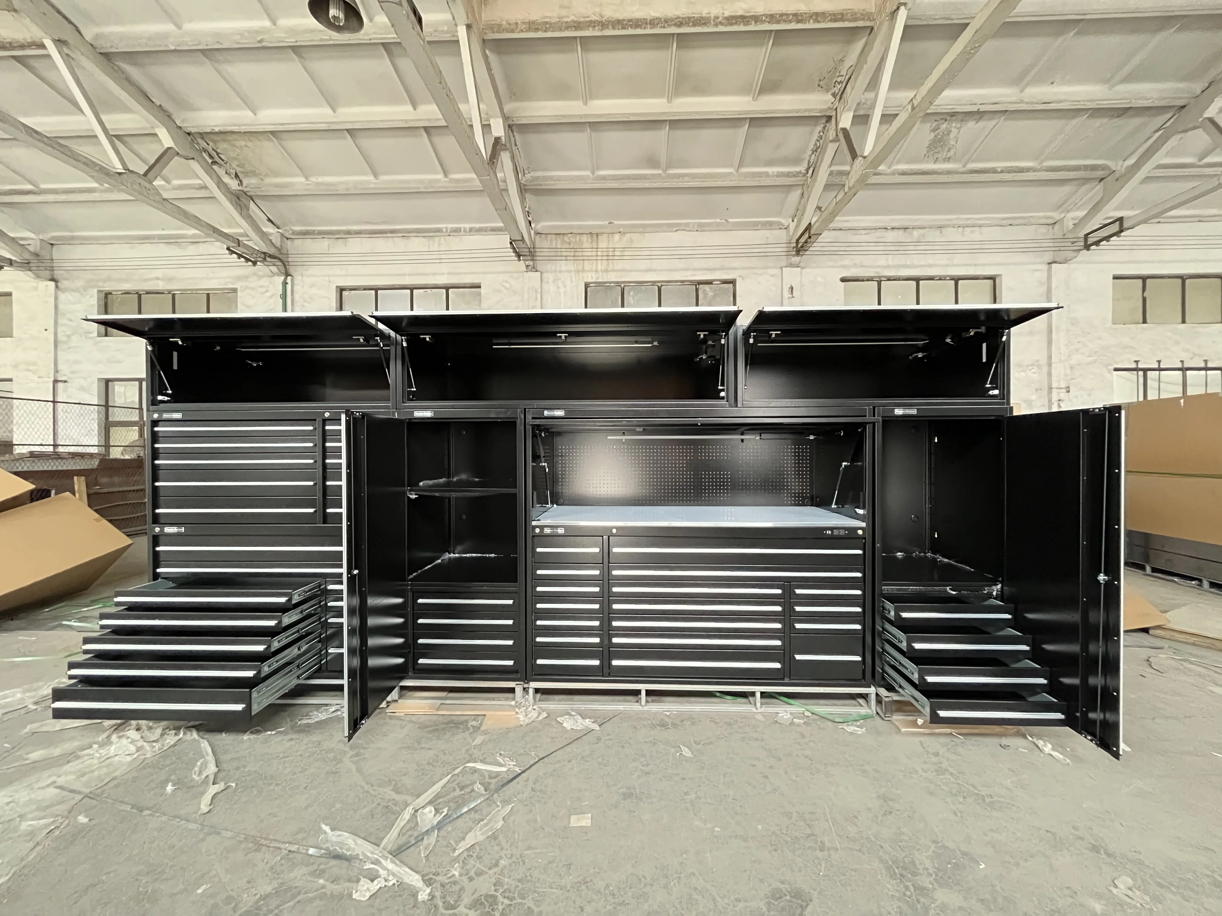 Mechanic Tool Chest with Wheels & Cabinet - Full Options