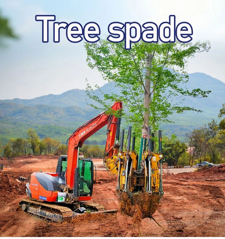 Tree Planting Digging Machines Hole Digger Tree Spade Transplanter Tree ...
