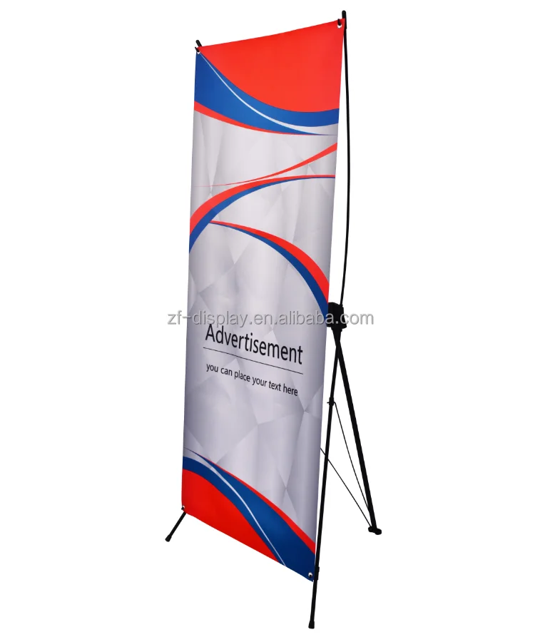 Height Adjustable X Banner Stand - Perfect for Promotions