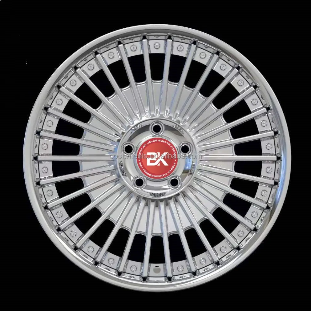 Bku Forged 3 Piece Wheels 19 20 21 22 23 24 Inch 5x112 Luxury High ...