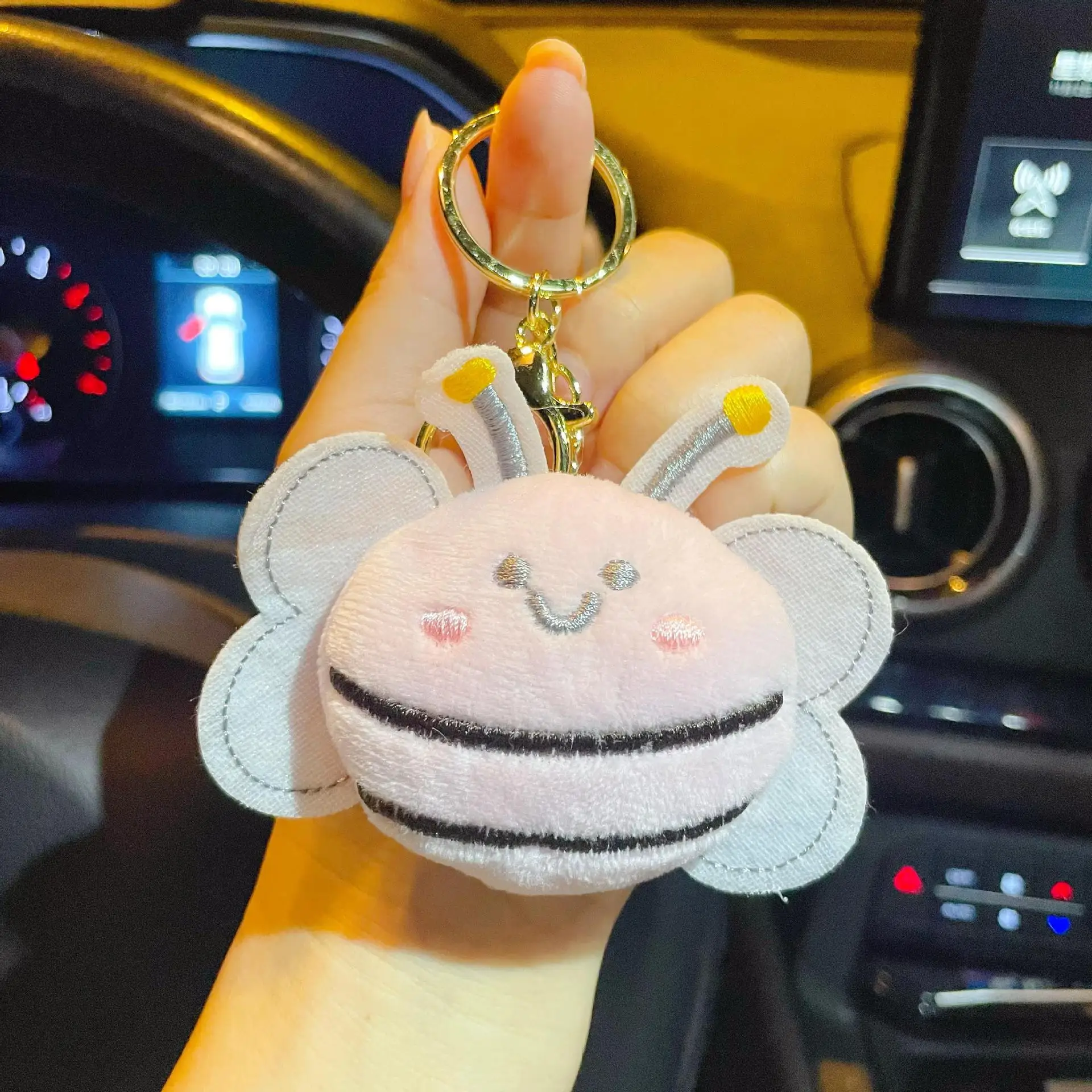 Cartoon Stuffed Plush Doll Keychain Pendant Clothing Bag Accessories ...