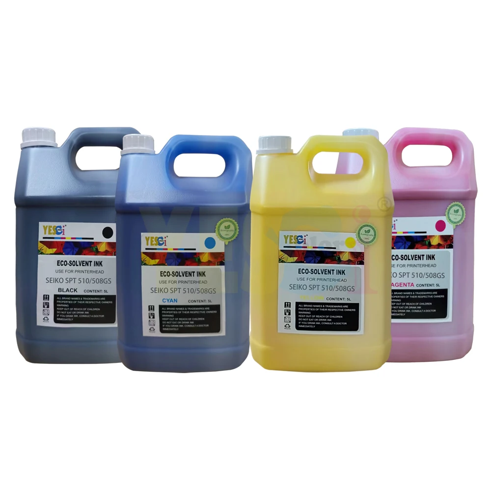 Yes-Colorful Solvent Ink Digital Printing Inkjet Printer Ink for Seiko ...