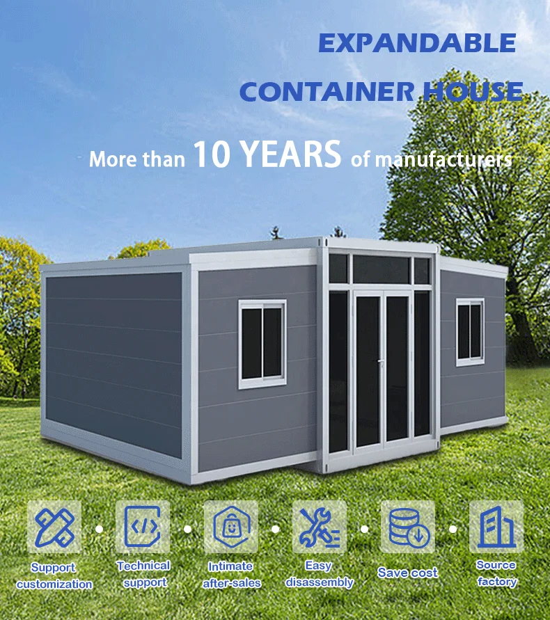 2024 Australian Standards 40ft Luxury Expandable Container House Modern ...