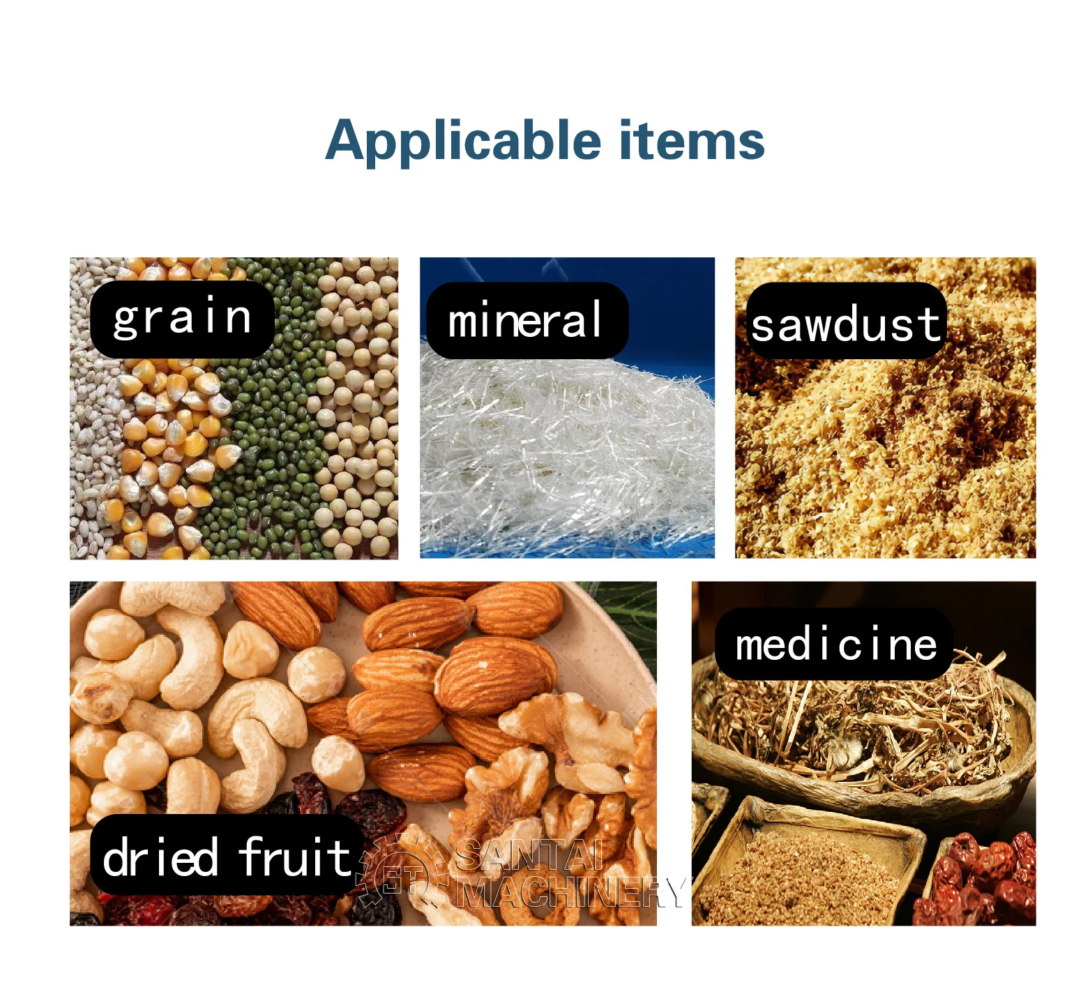 Small Electric Heating Grain Processing Equipment Industrial Mineral ...