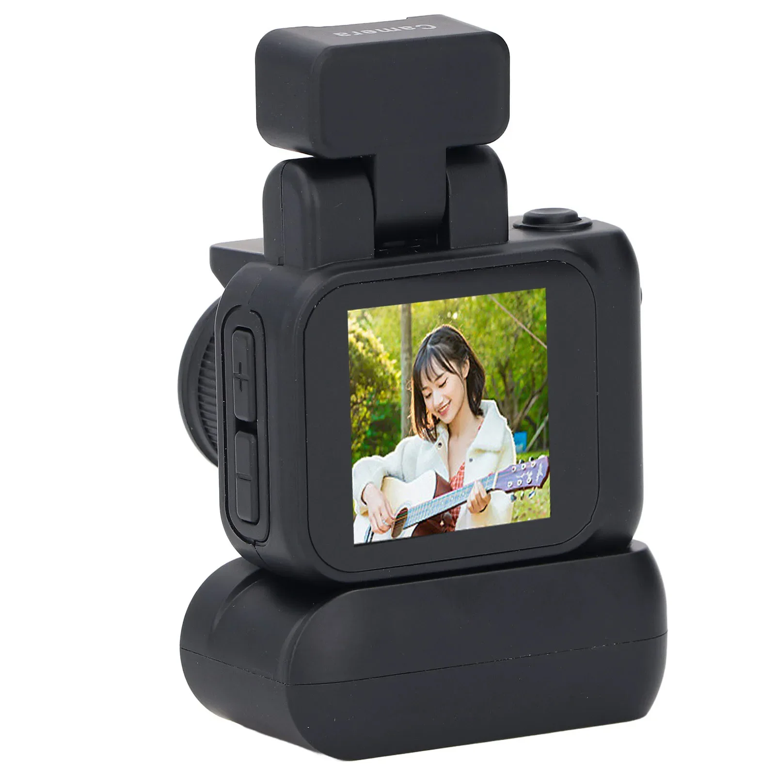 Mini Monoreflexes Style Camera Cmos With Flash Lamp And Battery Dock ...