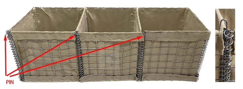 Boundary Protection Hesko Bastion Defensive Barrier Hosco Gabion ...